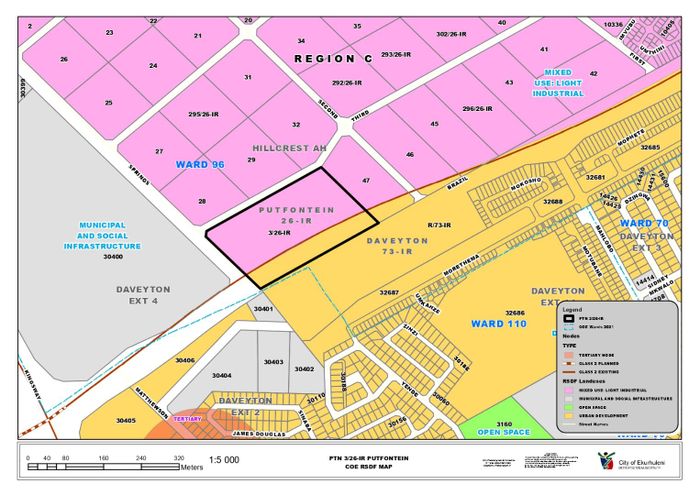 Daveyton properties for sale - view houses and agricultural land